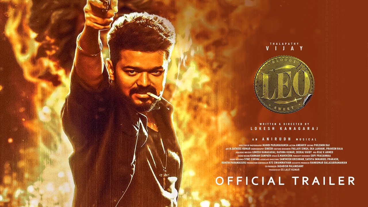 Naa Ready Lyrics from LEO: Thalapathy Vijay 67 Movie Poster, Trailer ...